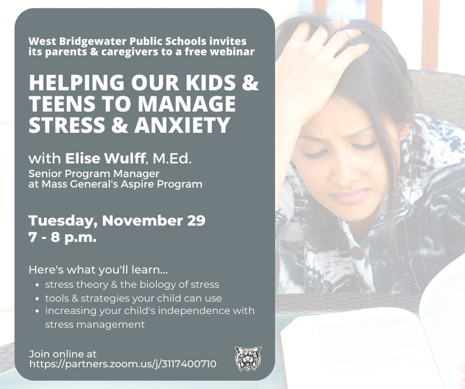Helping Kids & Teens to Manage Strss & Anxiety | Howard Elementary School