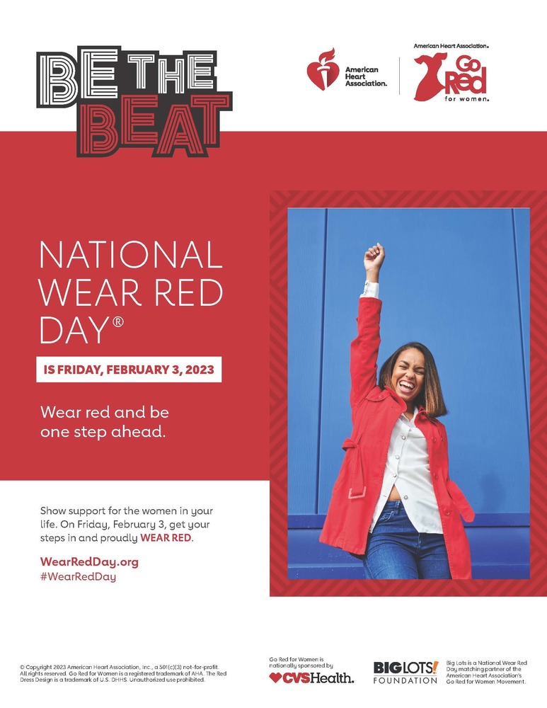 National Wear Red Day | Howard Elementary School